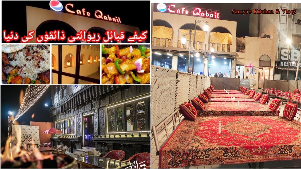 Cafe Qabail // Visit & Review // VLOG // Cafe Qabail Restaurant Menu ...