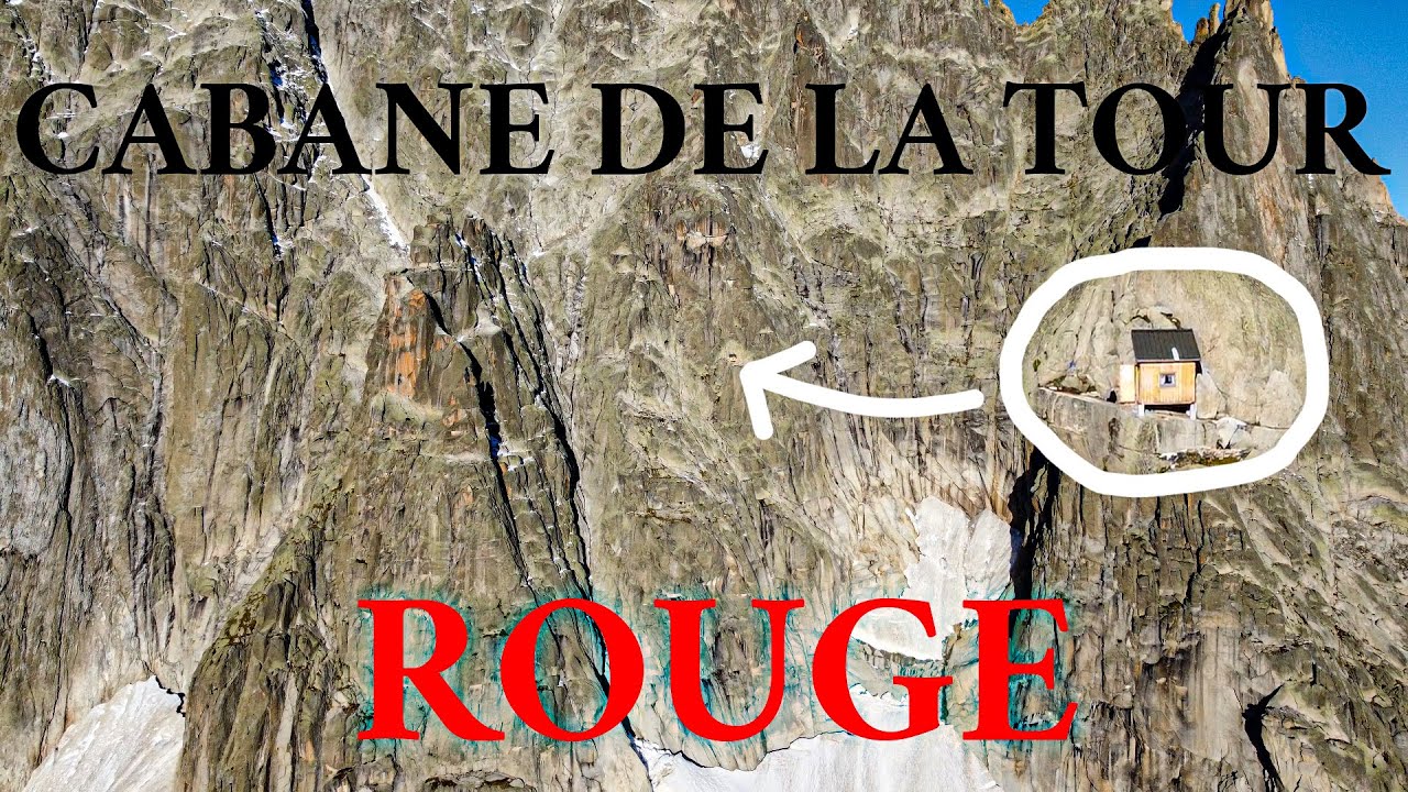 One of the most remoted refuge in Europe : Cabane de la Tour Rouge - YouTube