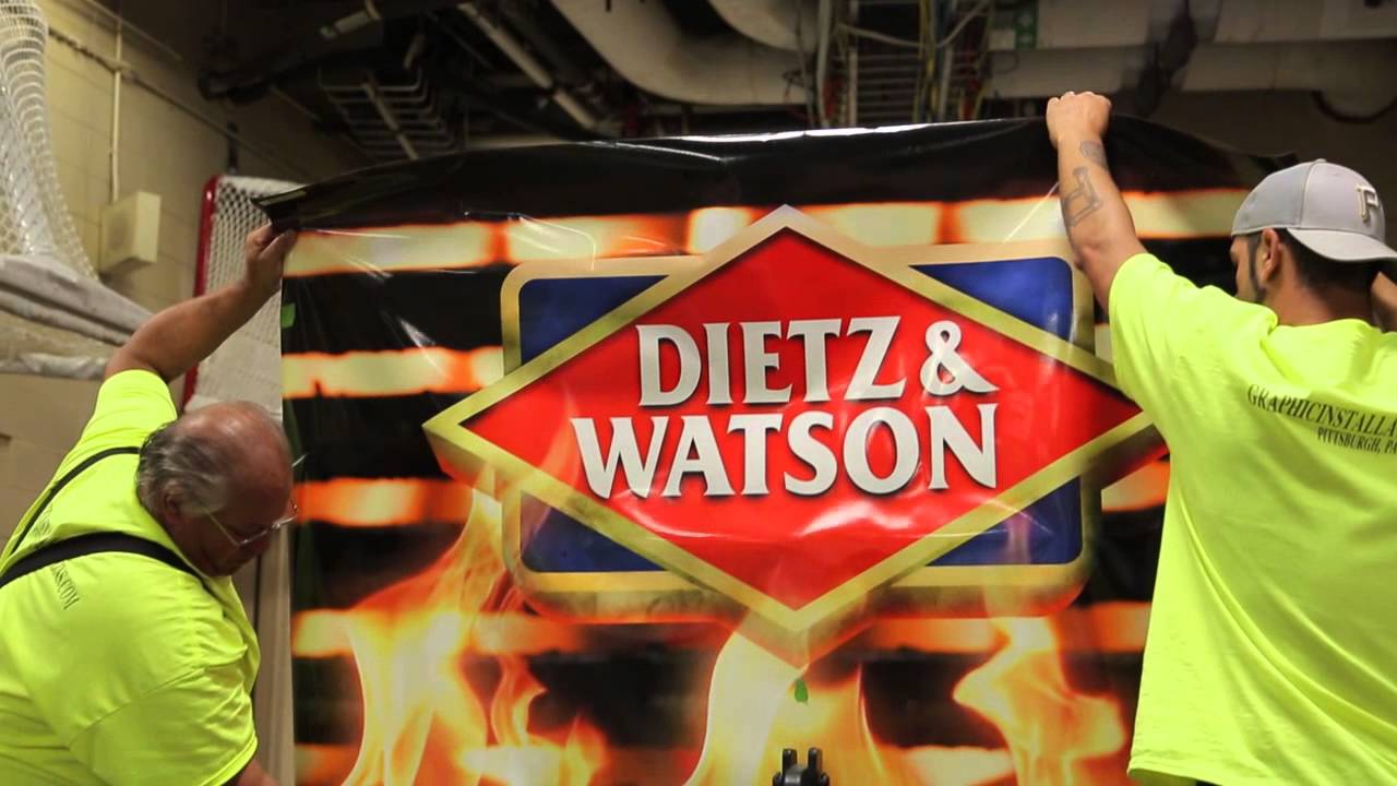 Behind-the-scenes: Dietz & Watson Flyers Zamboni - YouTube