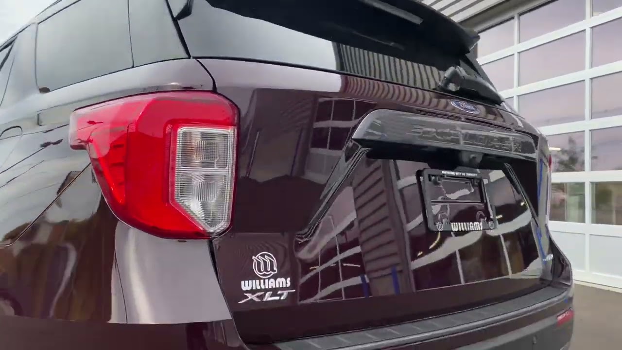 Jewel Red 2022 Ford Explorer XLT - YouTube