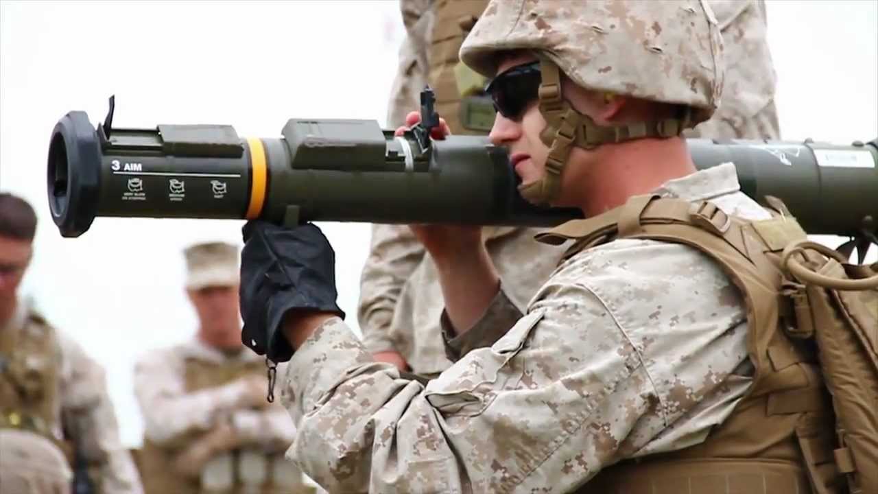 AT-4 Rocket Live Fire by U.S. Marines - YouTube