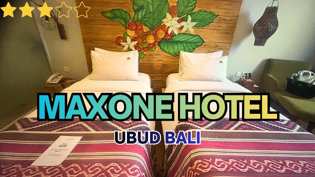 REVIEW MAXONE HOTEL UBUD BALI - YouTube
