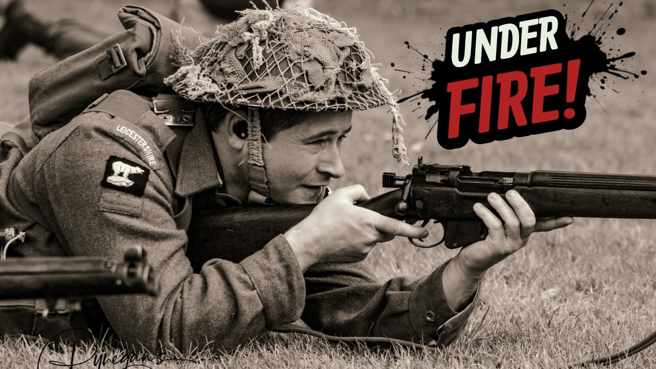 Spirit of Wartime Sherwood 2025 Sunday Battle | WWII Reenactment - YouTube