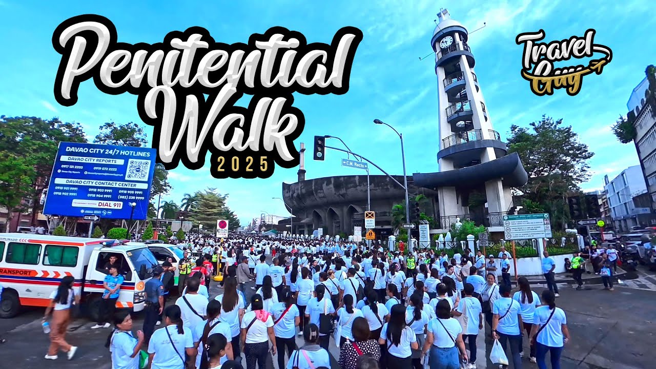 Penitential Walk 2025 with Travel Guy - YouTube