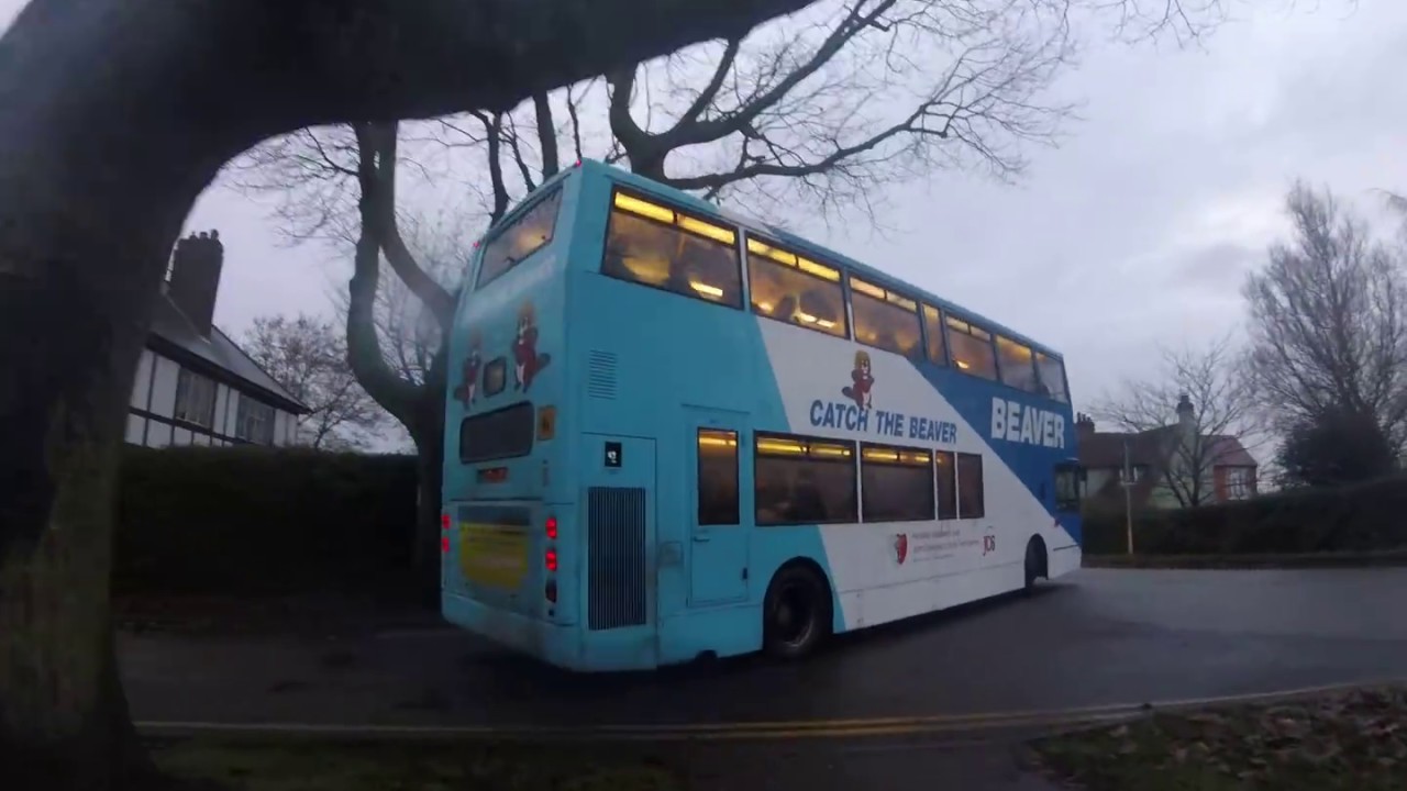 Beaver Bus ex Dublin Bus AV147 X49UAO - YouTube