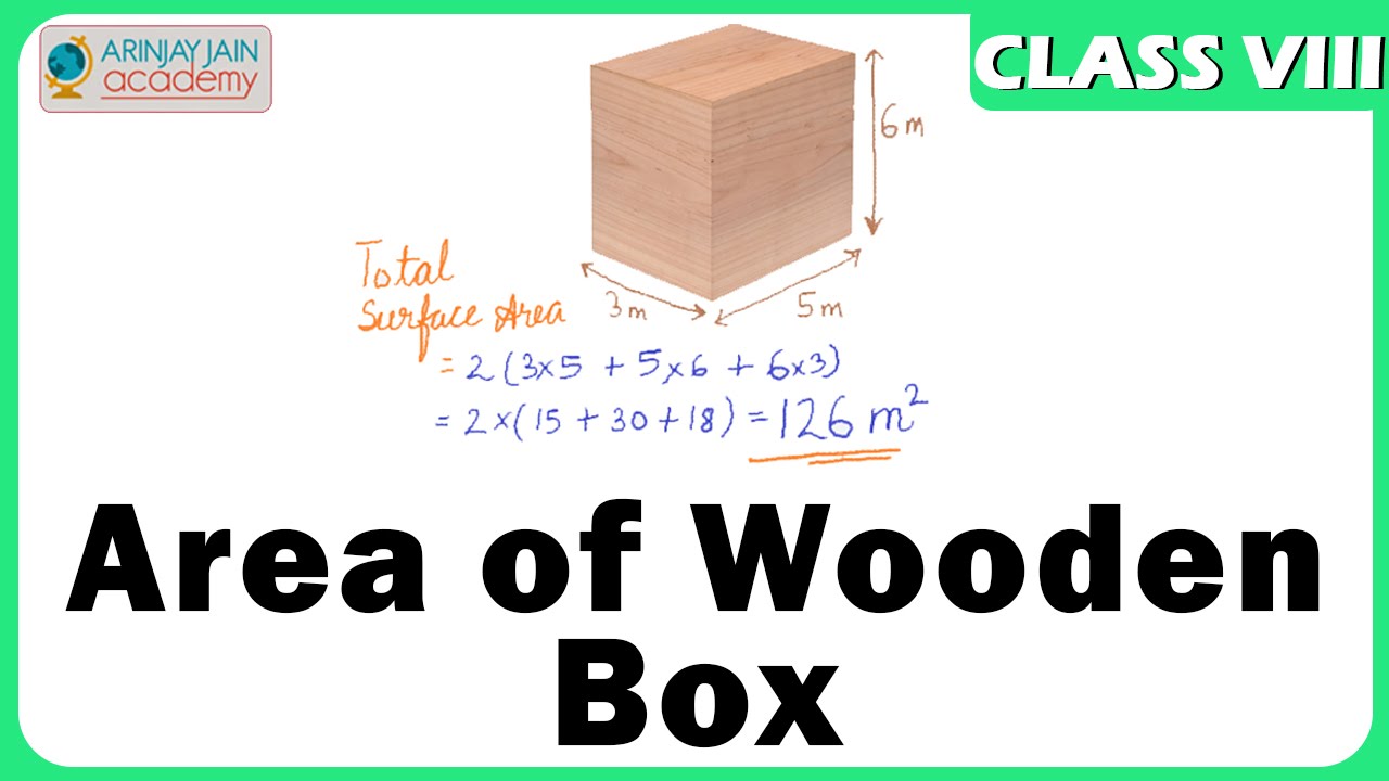 Area of Wooden Box - Mensuration - Maths - Class 8/VIII - ISCE|CBSE ...