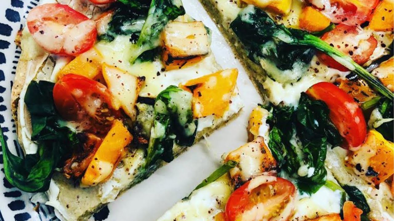 Easy Vegan Quinoa Pizza Crust - YouTube