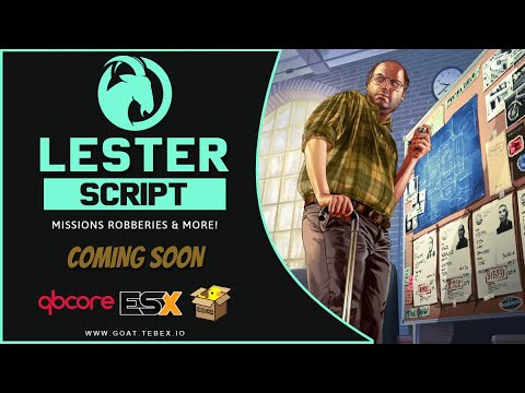 [FiveM] LESTER (Teaser) - In Depth Missions & Robberies - YouTube