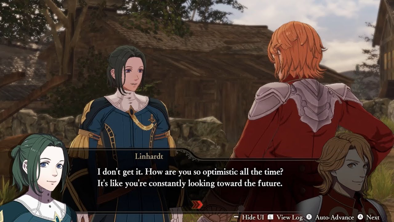 [Fire Emblem Warriors: Three Hopes] Ferdinand & Linhardt Support ...