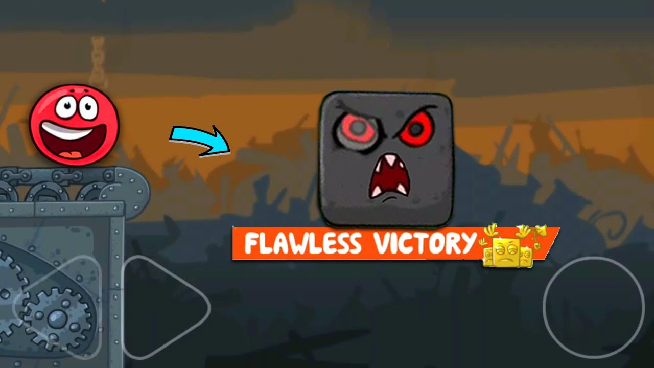 Red Ball 4 Box Factory & Flawless Victory Rock Boss Green Hills - YouTube