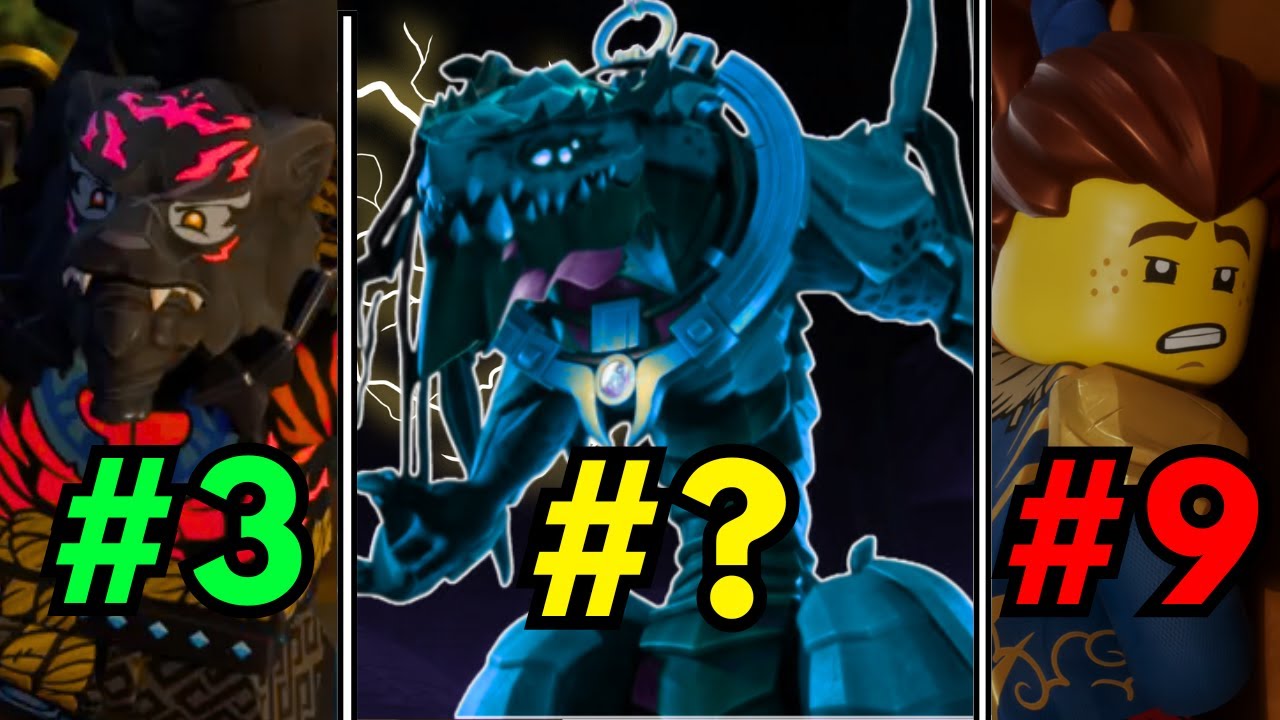 I Ranked EVERY DRAGONS RISING VILLAIN! (NINJAGO 2025) - YouTube