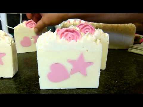 Edens Secret - Silken Pearls Cold Process Soap - YouTube