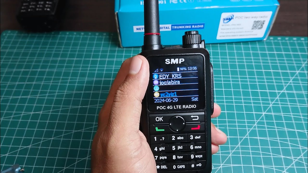 SMP PNC560 POC Radio - YouTube