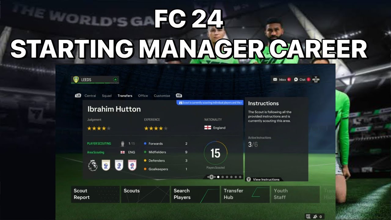 FC 24: STARTING MANAGER CAREER - YouTube