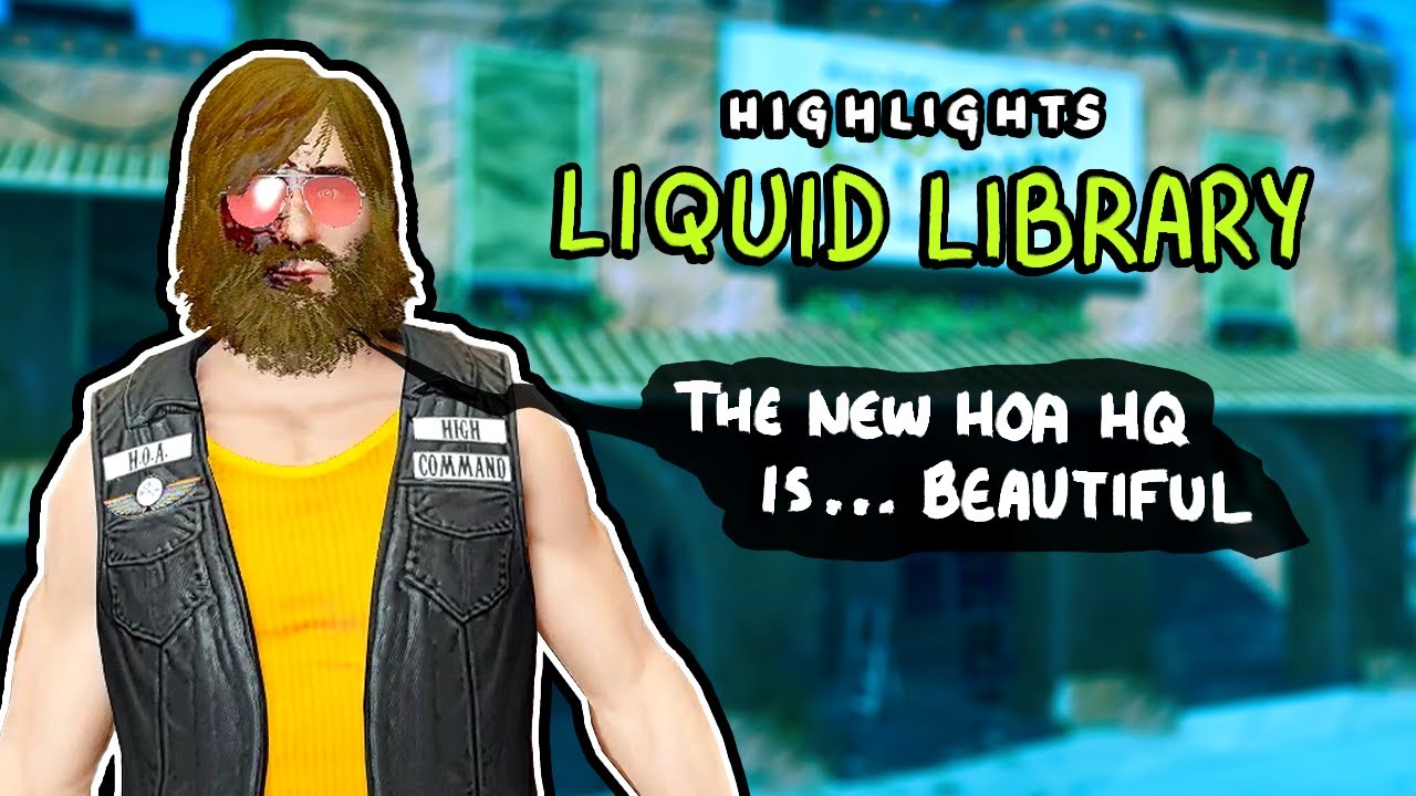 THE LIQUID LIBRARY IS HERE • GTA 5 RP HIGHLIGHTS - YouTube