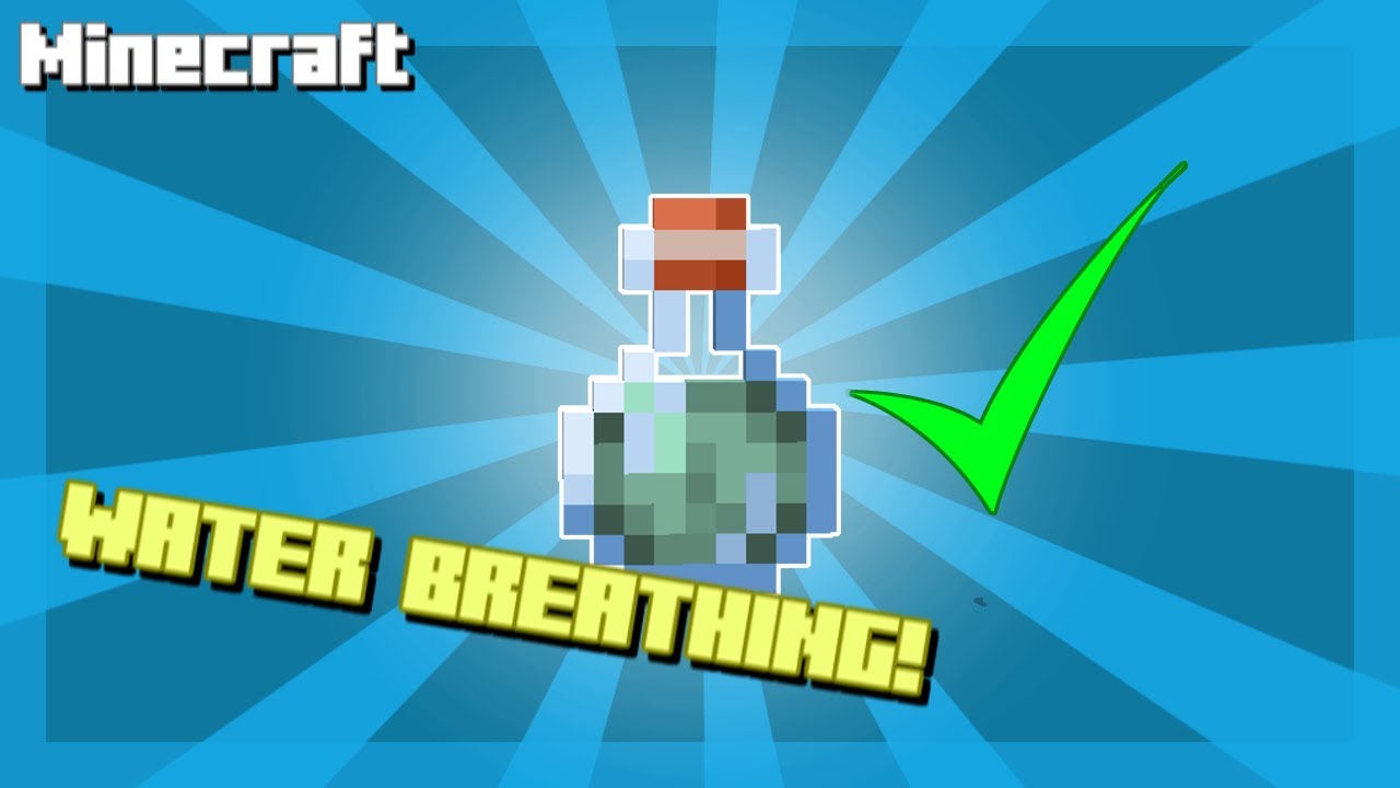 How to Make Water Breathing Potion in Minecraft! 1.20.2 - YouTube