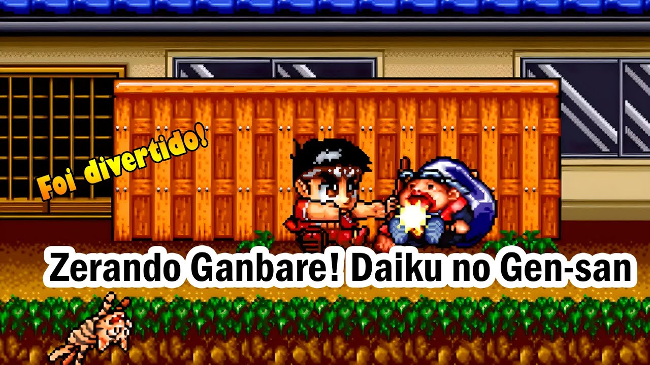 Zerando Ganbare! Daiku no Gen-san de Super Nintendo (SNES) - YouTube