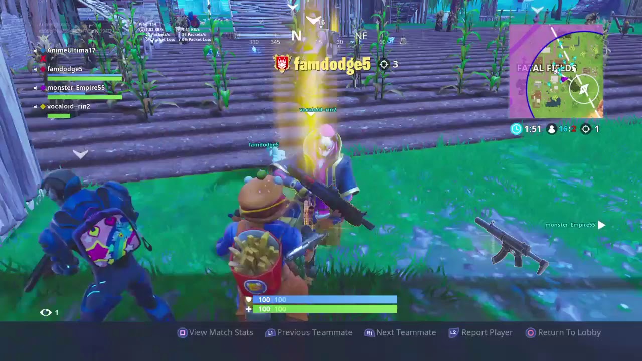 Fortnite with Vocaloid - YouTube