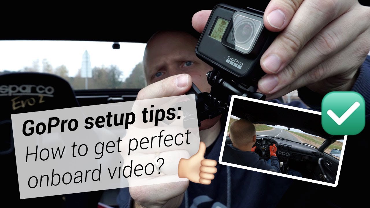 GoPro setup tips: how to get perfect onboard videos? - YouTube