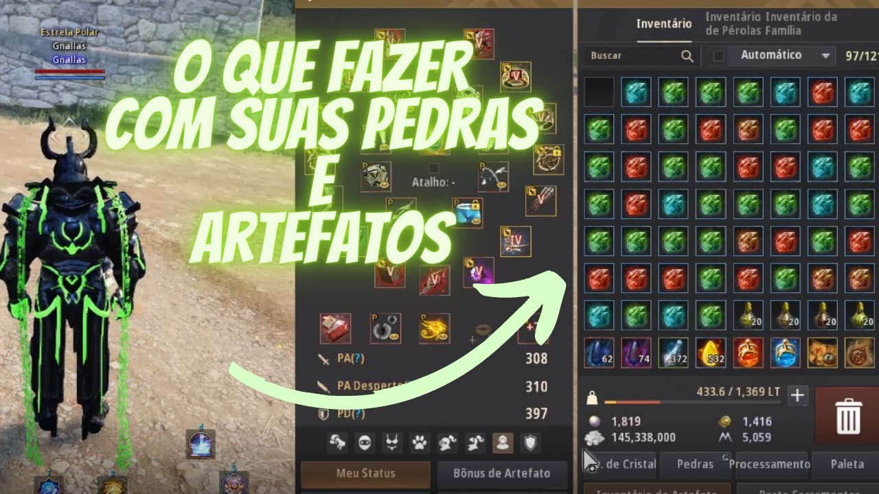 O que fazer com suas "Pedras da Luz e Artefatos" sobrando?? l Black ...