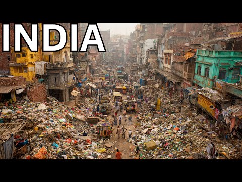 🇮🇳 DELHI, INDIA 😱 I FOUND THE DIRTIEST AND SMELLIEST PLACE IN INDIA… WORST PLACE I’VE EVER SEEN 😷
