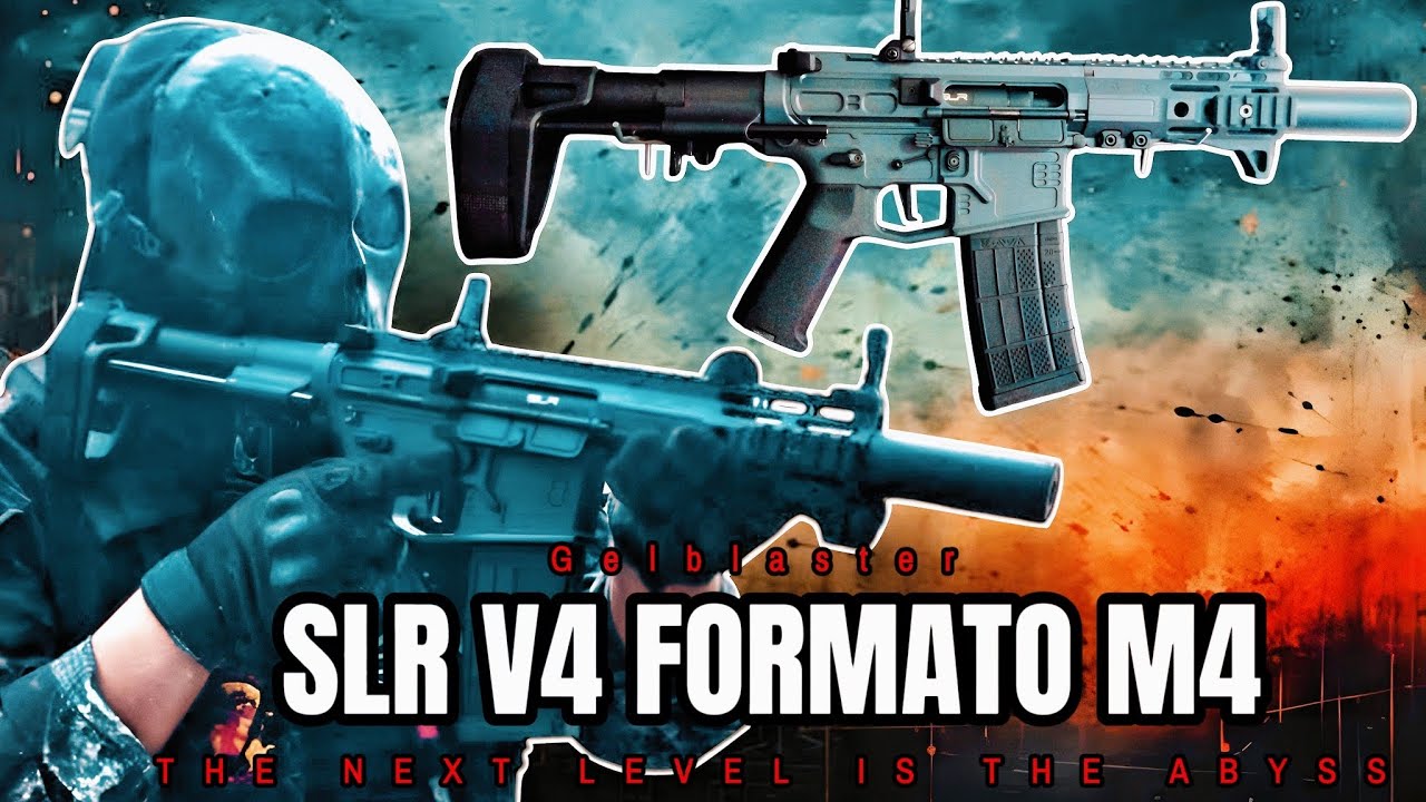 M4 SLR V4 HIDROGEL/GEL BLASTERS - YouTube