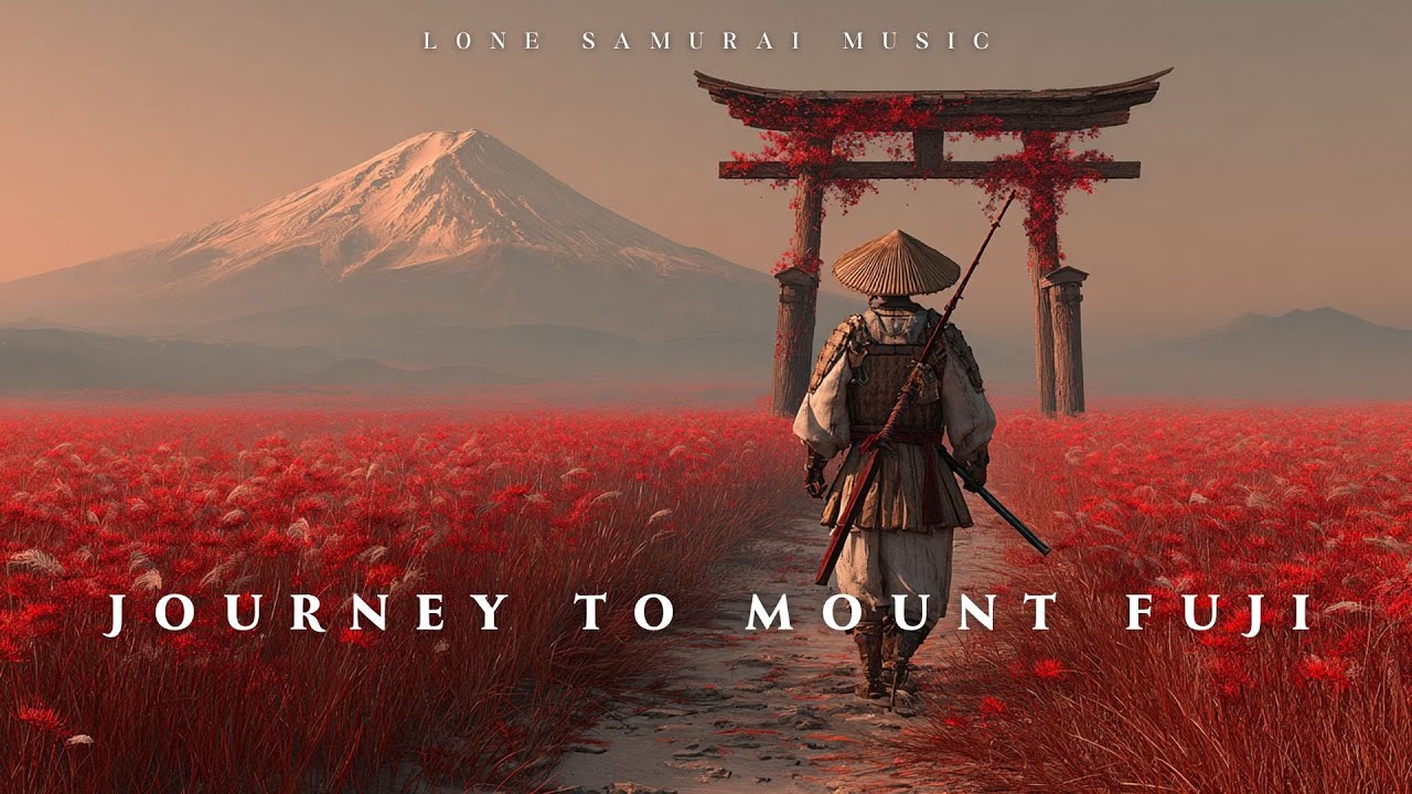 Journey to Mount Fuji | Serene Samurai Ambience with Japanese Zen Flute ...