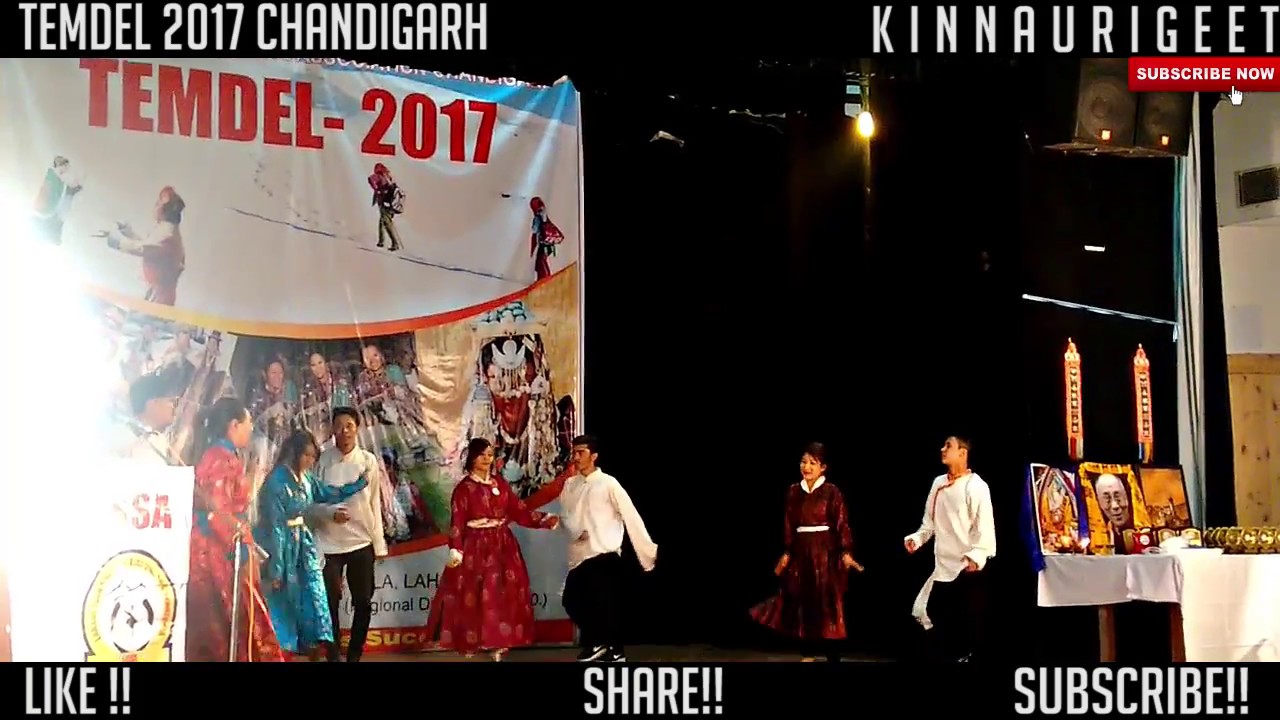 Temdel 2017 Chandigarh (LSSA ) Ladakhi Dance at bal bavan on 25-02-2017 ...