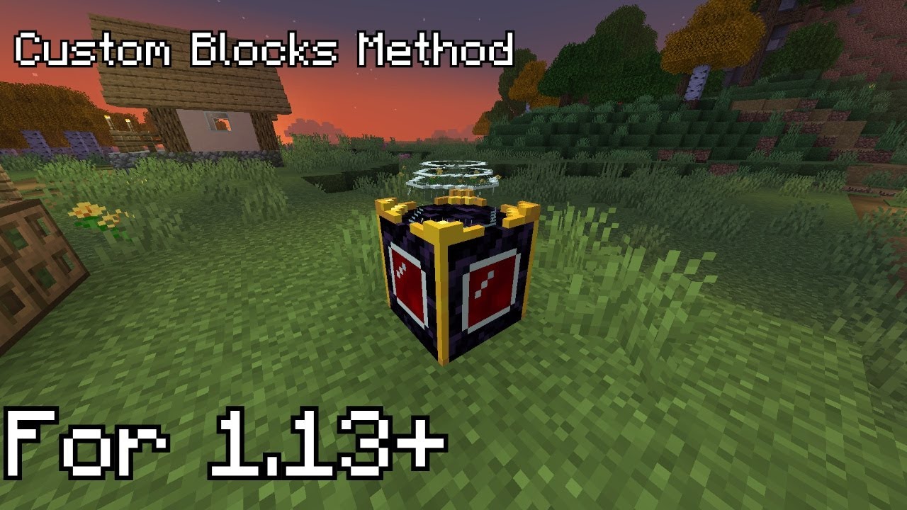 Minecraft Custom Blocks Method | How to make Custom Right-click ...