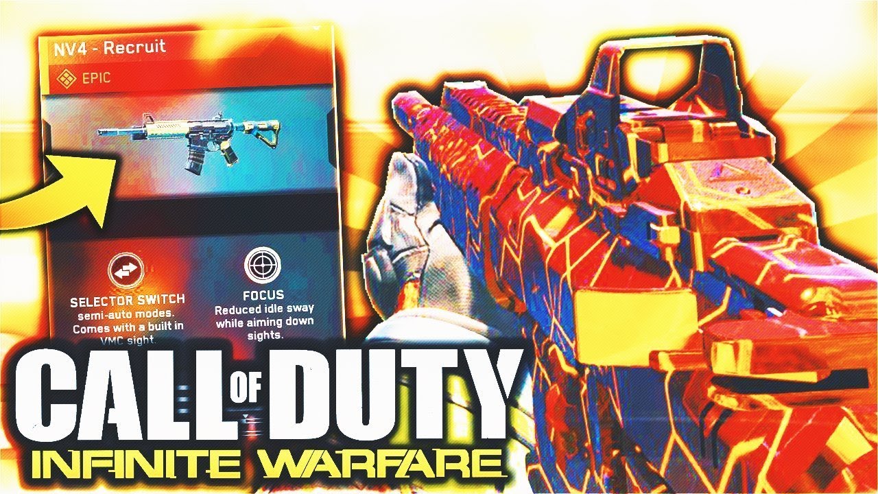 NEW EPIC NV4 is SEMI AUTO!! 😱 (Epic NV4 Recruit) - Infinite Warfare ...