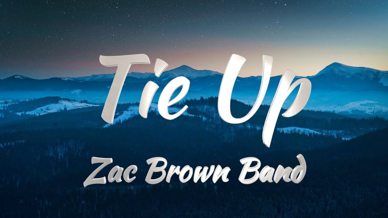 Zac Brown Band - Tie Up (KARAOKE VERSION) - YouTube