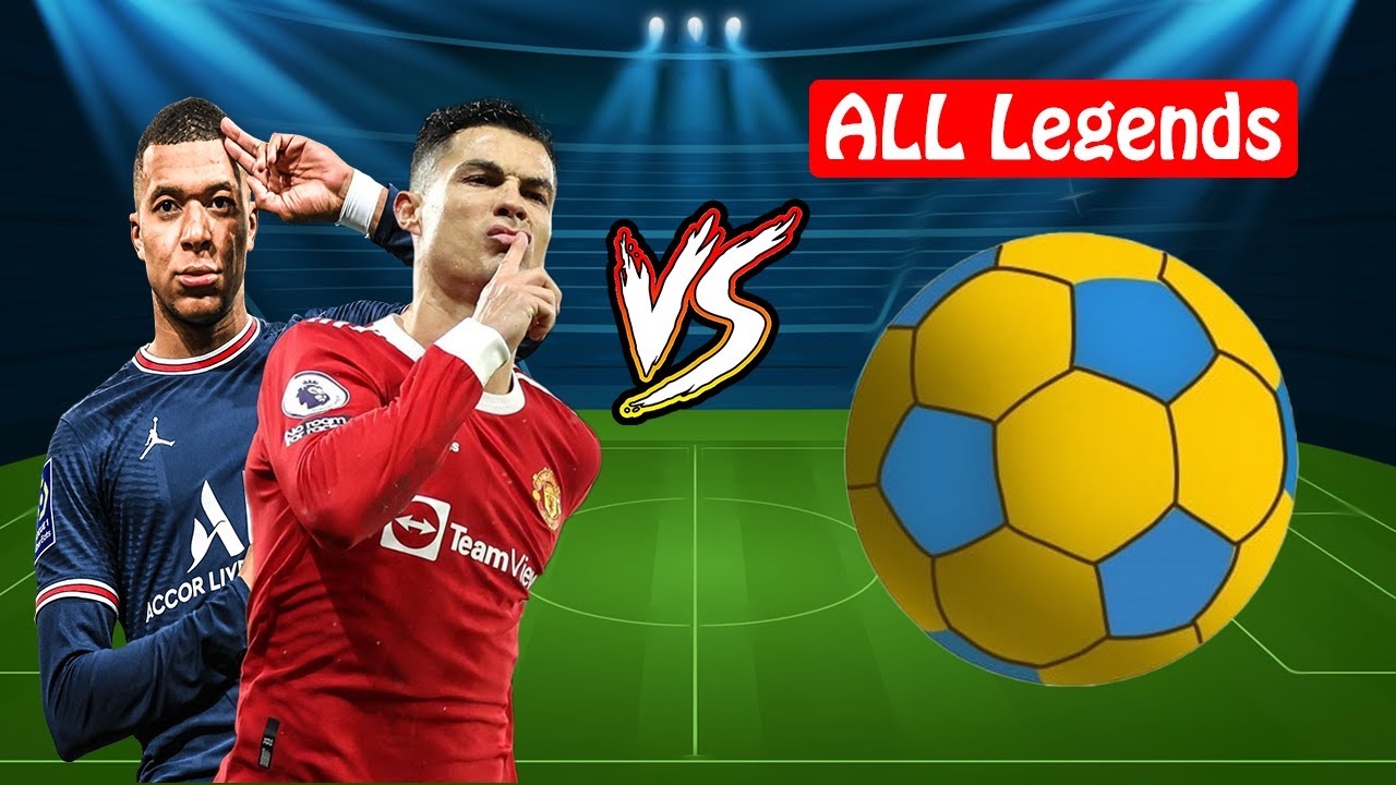 Mbappe & Ronaldo VS All World football Vini Neymar Messi Haaland Salah ...