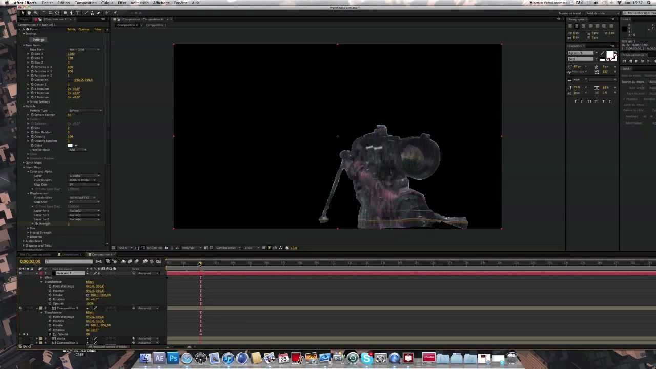 Créer une Transition avec Trapcode Form TuTo AAE - YouTube