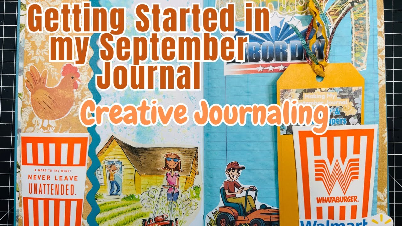 September Journal with Me | Getting started in my September Creative ...
