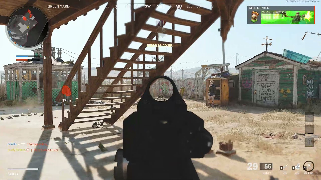 Killing Optic Scump on Cold War! - YouTube