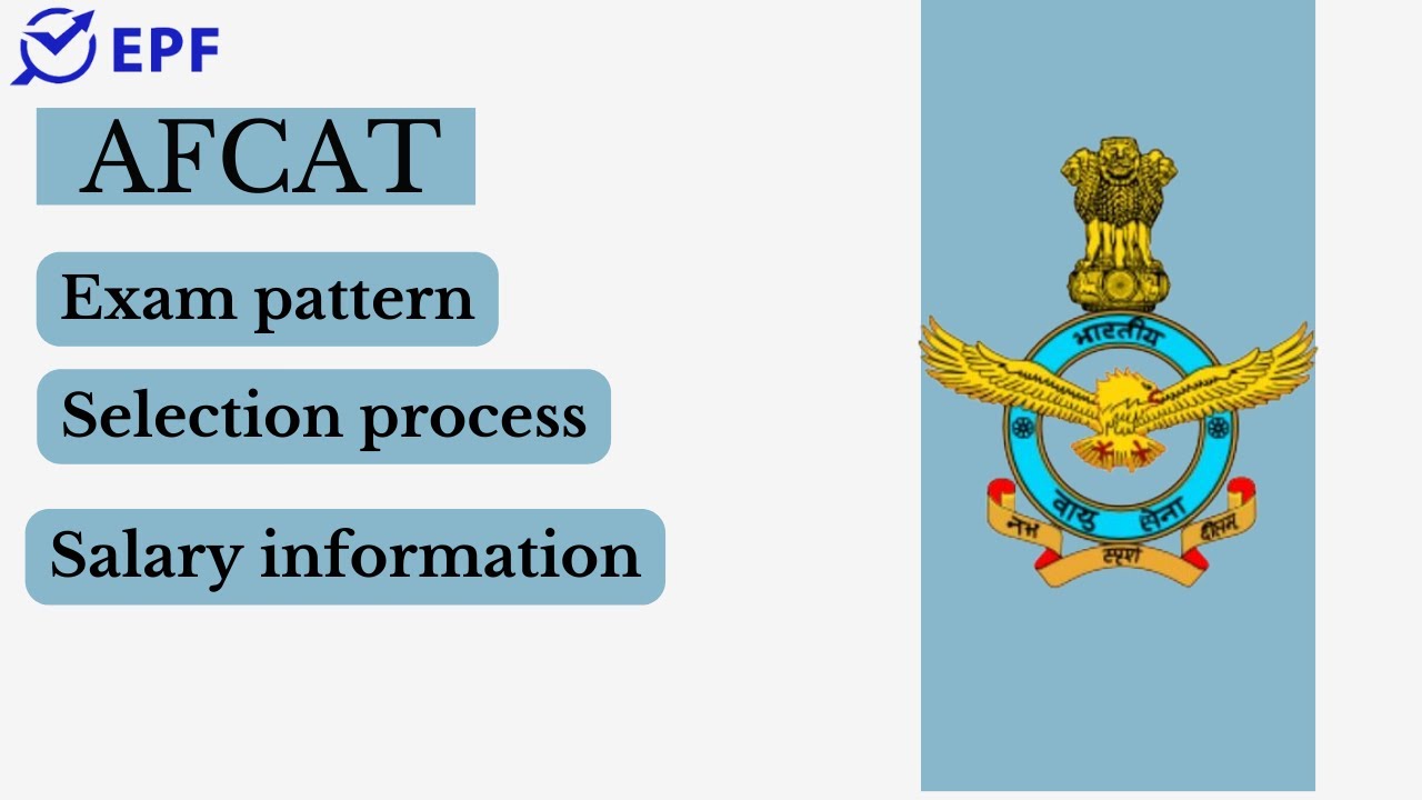AFCAT || EXAM PATTERN || SELECTION PROCESS || FULL DETAILS || - YouTube