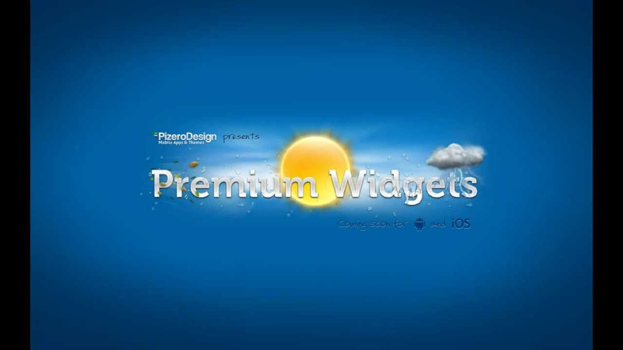 PRO Weather / Premium Widgets by Pizero Design - Trailer (iOS Version ...
