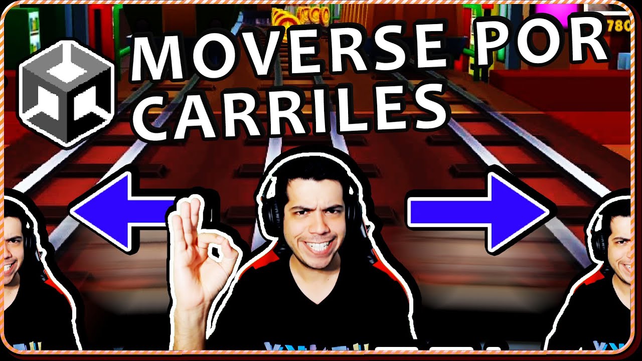 Prototipo de MOVIMIENTO POR CARRILES estilo SUBWAY SURFERS en Unity ...