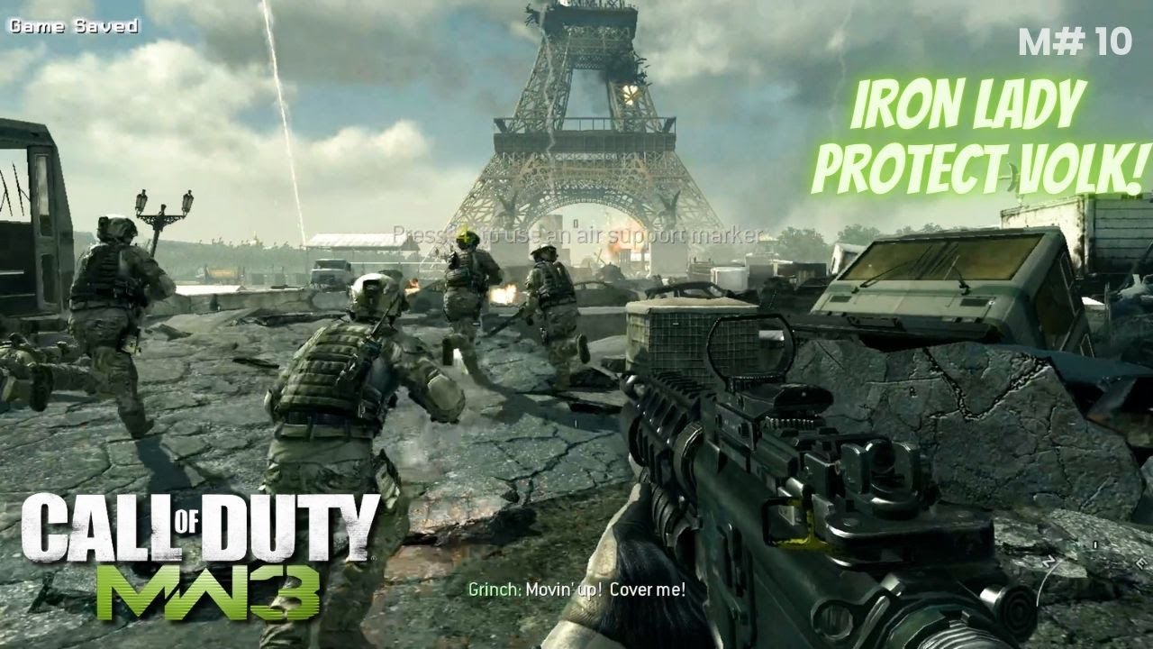 Call of Duty Modern Warfare 3 Gameplay | Mission 10 - Iron Lady (No ...