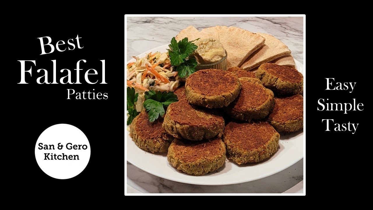How To Make The Best Falafel Patties In The World! - YouTube