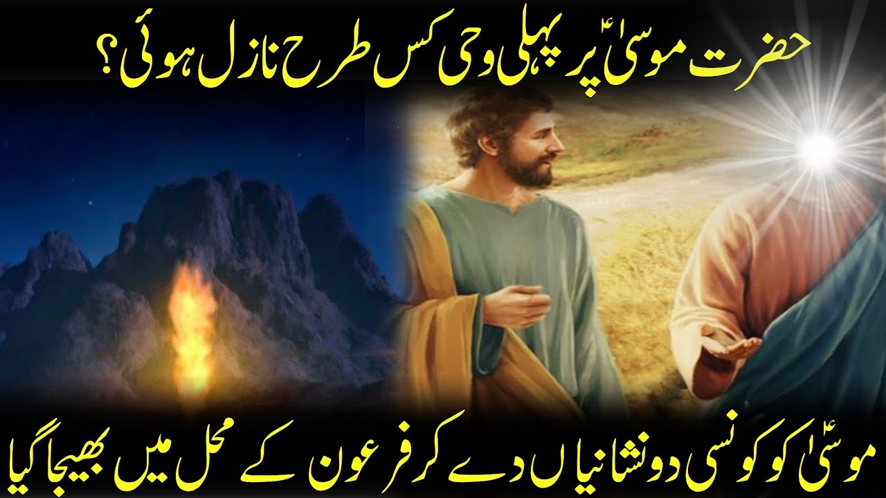 Hazrat Musa Ali Salam ka Waqia | حضرت موسیٰ علیہ السلام کا قصہ | Adam ...