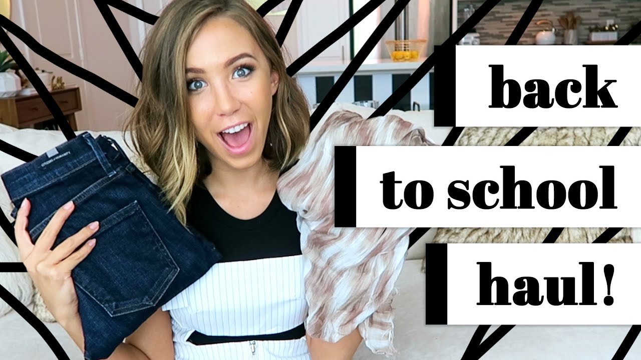 back to school haul! - YouTube