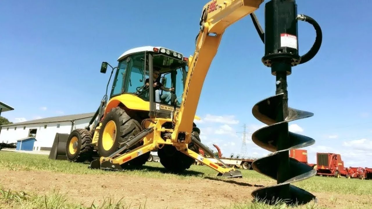 JCB Hydraulic Drill Machine | Cabin View: This Is How It Works - YouTube