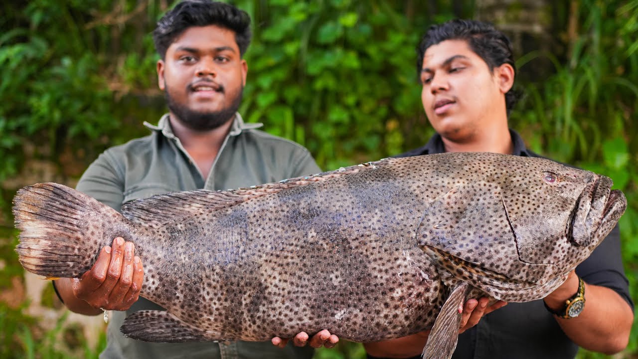 22 Kg Hamour Fish Cooked Into 7 Dishes | Fish Onam Sadhya | Fish On ...