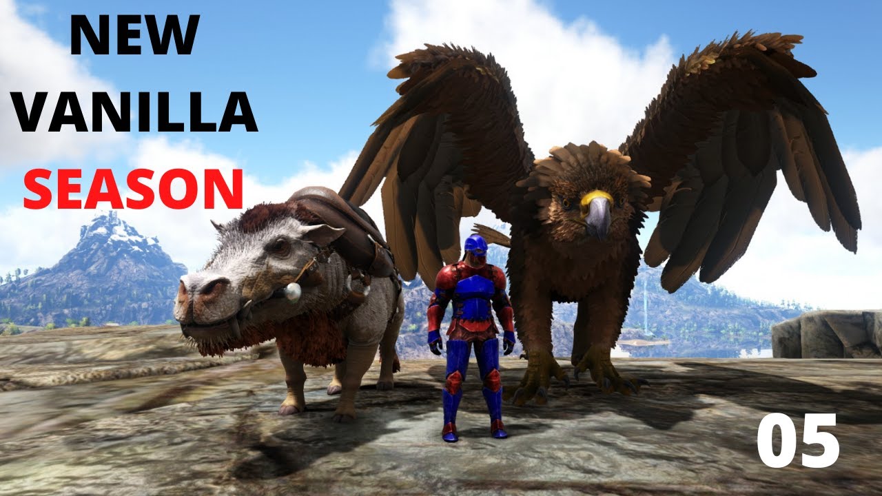 ARK EASY GRIFFIN TRAP & GRIFFIN & DAEODON TAME VANILLA SEASON EP.5 ...