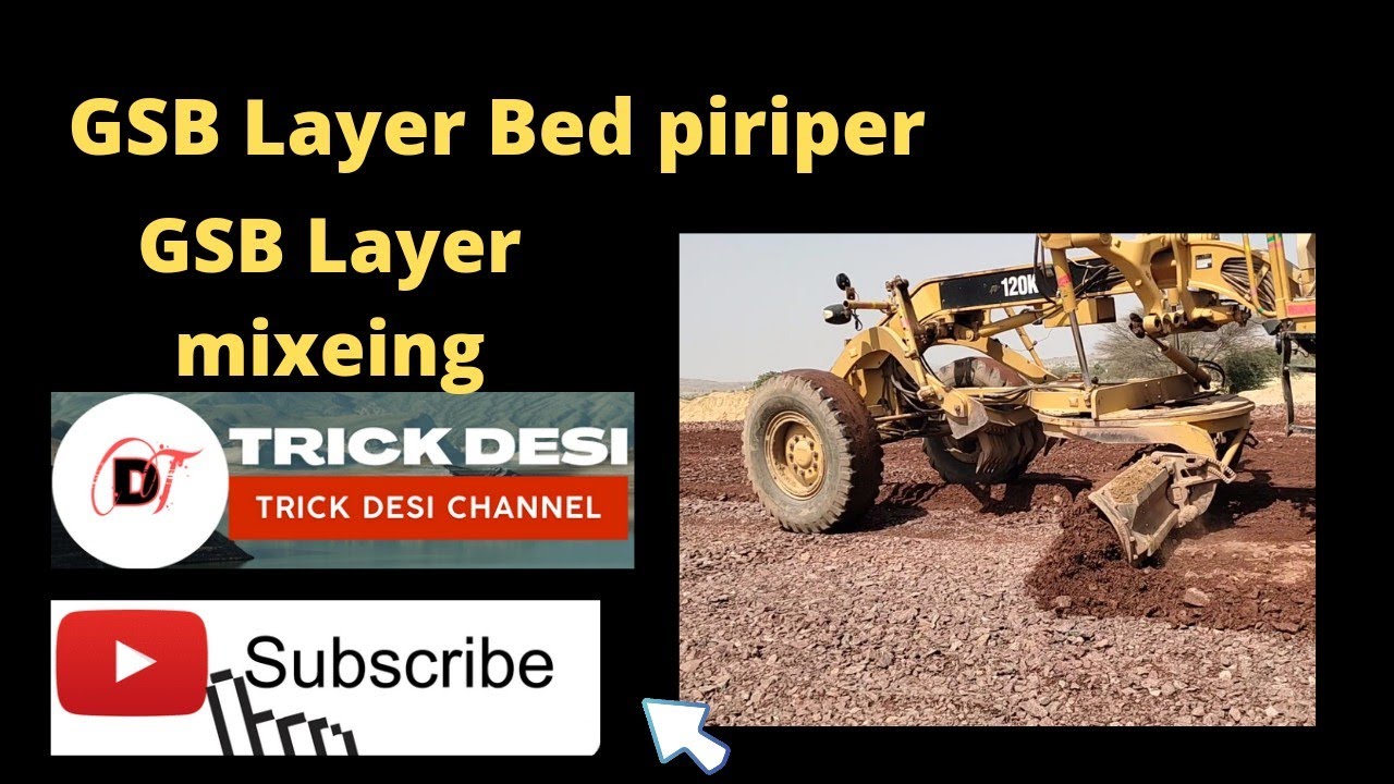 ||GSB Layer mixeing|| | GSB Top Layer | GSB Top layer bnane ki vidhi ...