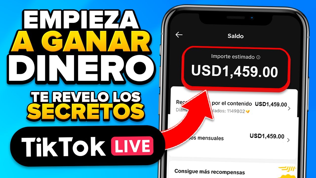 Cómo EMPEZAR a Ganar DINERO con Los Directos de Tik Tok Live - YouTube