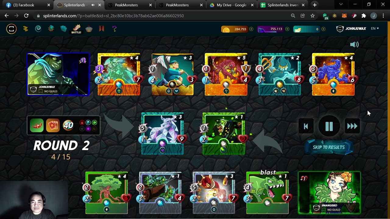 SPLINTERLANDS GAMEPLAY SILVER 1 - YouTube