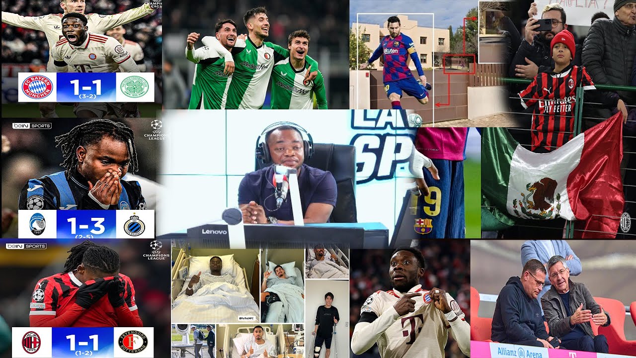 KING EBEN WEDNESDAY MORNING CHAMPIONS LEAGUE NEWS AND ALL HIGHLIGHTS ON ...