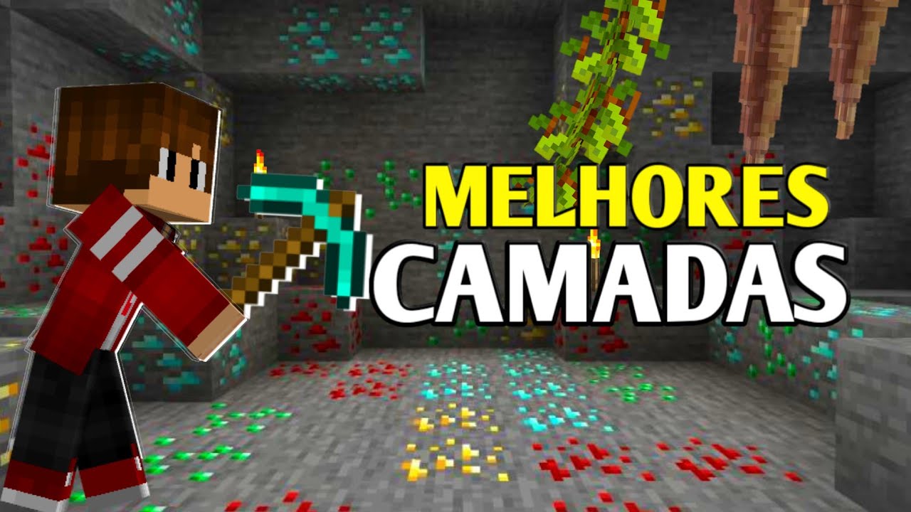 As melhores camadas para minerar no minecreft - YouTube